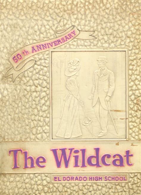 Custom Reprint Yearbook 1955 El Dorado High School Wildcat