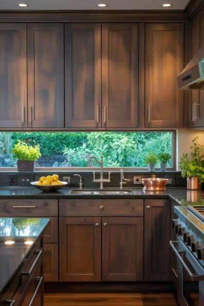21 Stunning Dark Wood Kitchen Ideas For A Rich Look