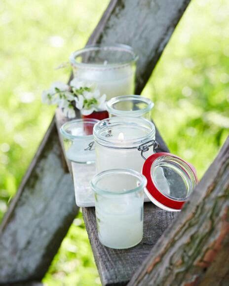 Kerze Im Einmachglas Einmachen Einmachgläser Sommerfest