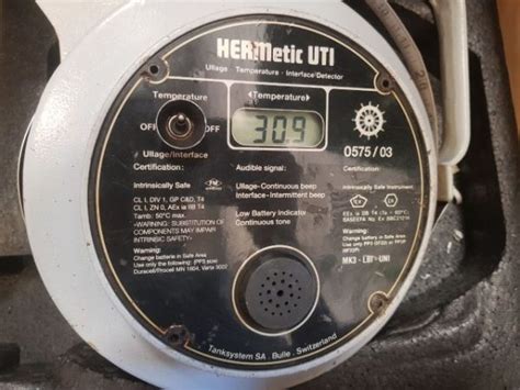 Tanksystem Mk3 Lbi Uni Ullage Temperature Interface Detector Aeliya Marine