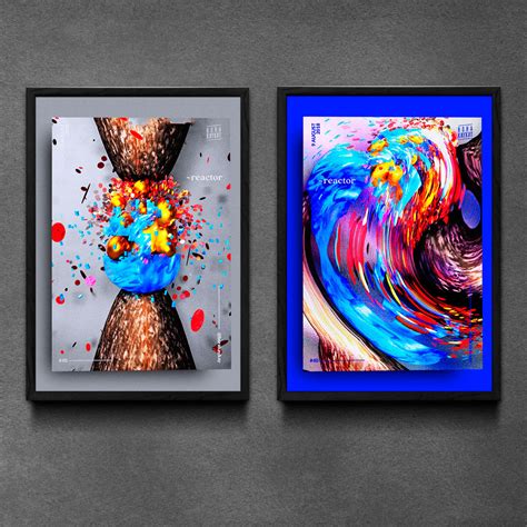 Reactor Poster Collection Behance
