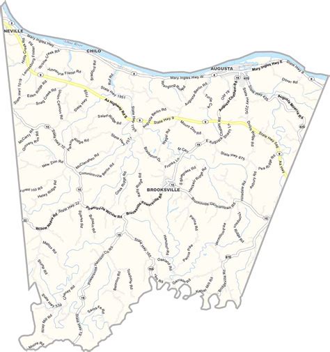 Todd County Map Kentucky Us County Maps