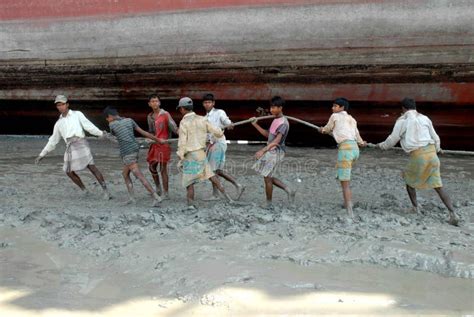 Ship Breaking In Bangladesh Editorial Photo Image Of Equipment