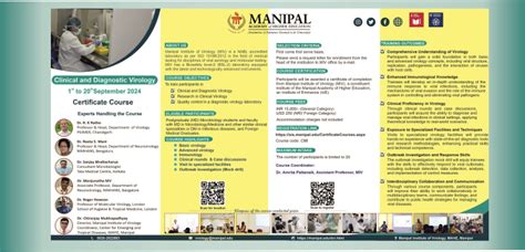 Clinical And Diagnostic Virology Certificate Course