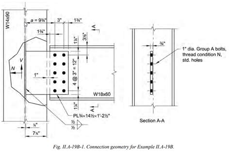 Ram Staad Adina Aisc 360 16 Bolt Capacities Calculated Using Section J3 6 User Note Model