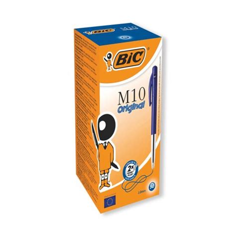 Buy Bic M10 Clic Ballpoint Pen Medium Blue Pack Of 50 901218 From Codex Office Solutions Ireland