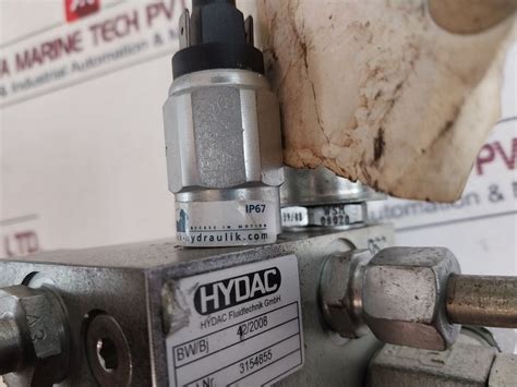 Hydac 3154855 Valve Gauge With Pressure Switch Ip67 Aeliya Marine Tech