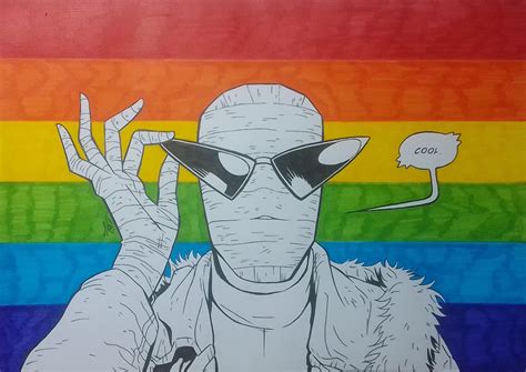 Artstation Doom Patrol Captain Larry Trainor Aka Negative Man