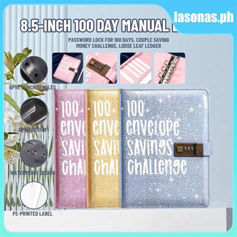 A5 Loose Leaf With Lock Password Book Creative Handbook Student