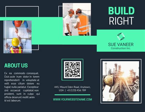 Construction Brochure Examples And Ideas