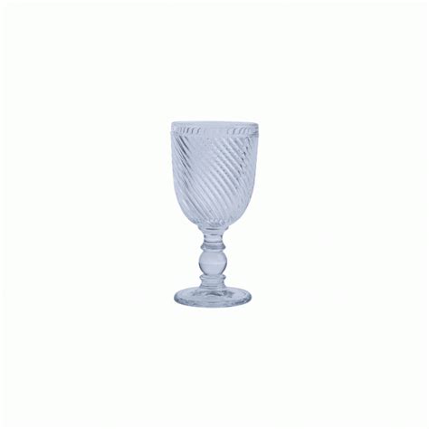 Ribbed Wine Glasses X 4 Aubrey Ribbed Wine Glasses X 4 Aubrey