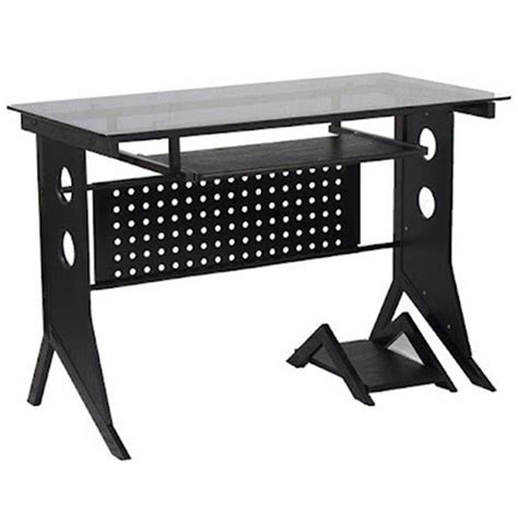 Glass Top Computer Desk Am121gen36 Gs Com