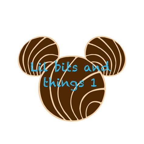 Mickey Mouse Concha Digital File Etsy