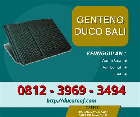 Genteng Duco Bali 0812 3969 3494 Tlpwa