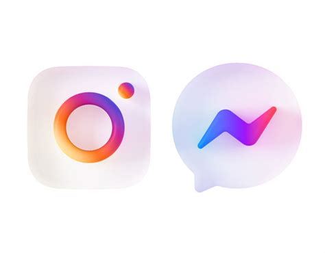 Facebook Messenger Rebrand On Behance Icon Design App Icon Design
