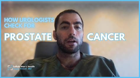 How Urologists Screen For Prostate Cancer Urology Dre Exam