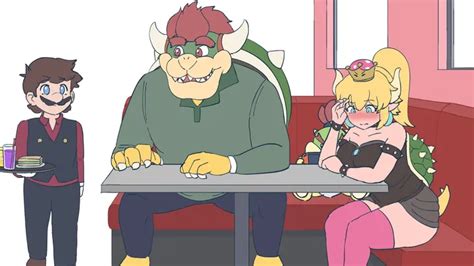 Mario Bowsette Bowser And Bowser Jr Mario And 1 More Drawn By