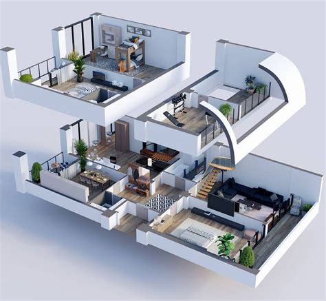 Amazing Architecture On Instagram Yes Or No Floorplan 3d By Stgi3d