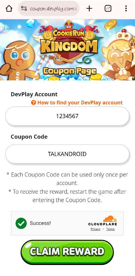 Cookie Run Kingdom Free Redeem Codes Talk Android