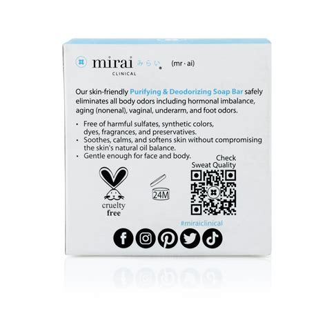 Deodorizing Persimmon Soap Neutralize Aging Odor Naturally With Mirai