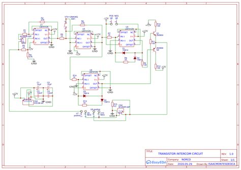 Transistor Intercom Circuit Platform For Creating And Sharing