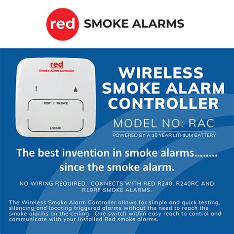 Smoke Alarm Controller Rf Wireless Smoke Alarm Superstore