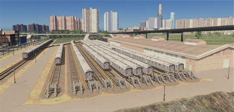 A Small Train Yard Loosely Based Off Of The Concoursecorona Yards