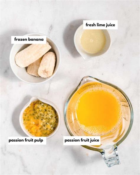 Passion Fruit Smoothie Wholefood Soulfood Kitchen