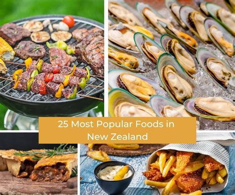 New Zealand Cuisine Styles Plats Traditionnels De Nouvelle Zélande