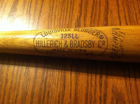 Louisville Slugger Hillerich And Bradsby Co Little League Johnny Bench