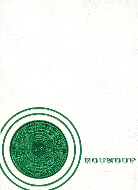 1980 Yearbook From Costa Mesa High School From Costa Mesa California
