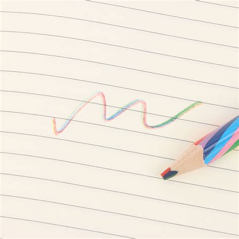 Kit 12 Lápis Jumbo Arco íris Lyke Shop Macrozao