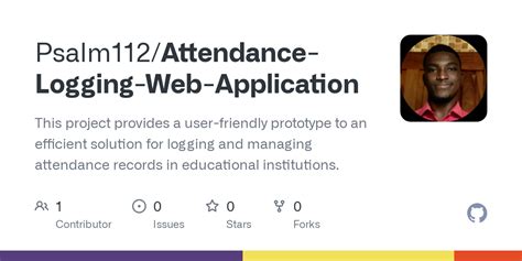 Github Psalm112attendance Logging Web Application This Project