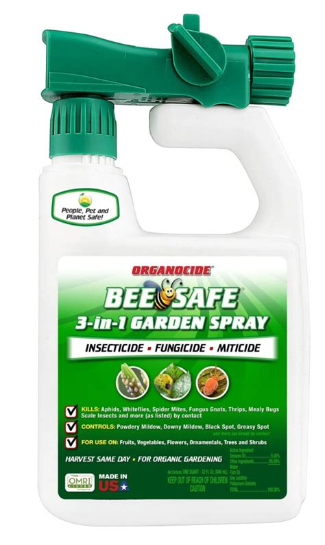 Bee Safe 3 In 1 Hose Spray All States Organic Supply