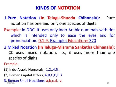 Library Classification Notation Notationspt Ppt Science