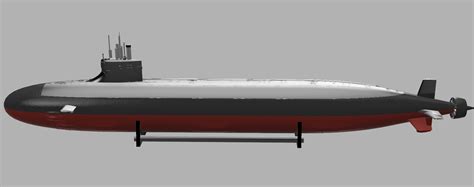 👽 Seawolf Class 144 Scale Rcstatic Model Submarine・ 3d File For 3d