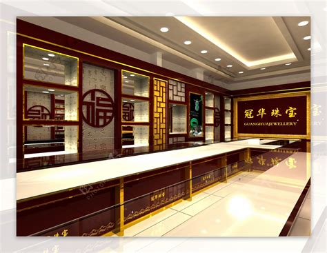 珠宝柜台效果图图片素材 编号04096958 图行天下
