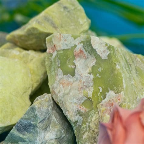 Serpentine Rough Raw Stone Calling Crystals
