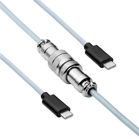 Coiled Aviator Cable Usb Type C Usb Type C 3m Ak Usb 49