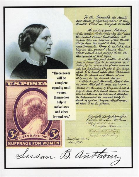 Susan B Anthony Suffrage Quotes