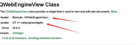 Qt Webengine 例子csdnqt的web示例 Csdn博客
