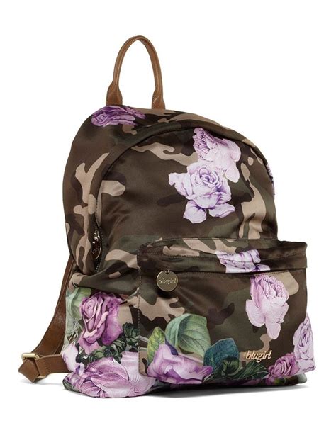 Bluegirl Camo Roses Backpack Camouflage Backpack Camouflage Blugirl
