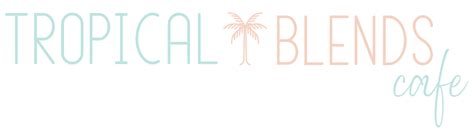 Tropical Blends Cafe By The Bay Branding