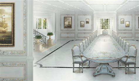 White Fratelli Dining Hall Set Cottage Industry