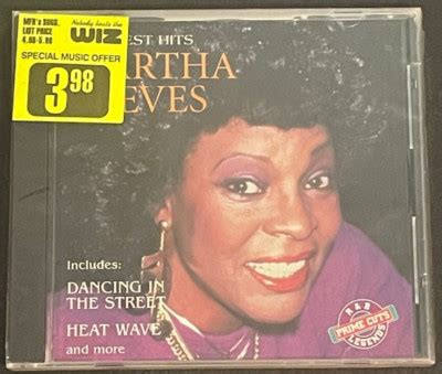 Martha Reeves “greatest Hits” Cd 1995 Randb Soul The Supremes New Sealed 777966211725 Ebay