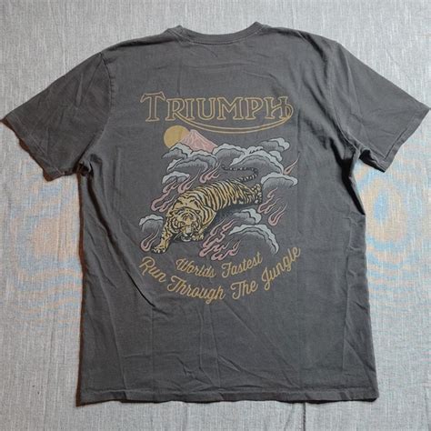 Lucky Brand Shirts Triumph Motorcycles Shirt Lucky Brand Single