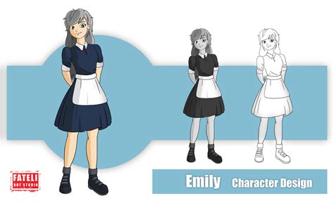 Character Design 01 — Emily By Fateli Artbook — Prouserme