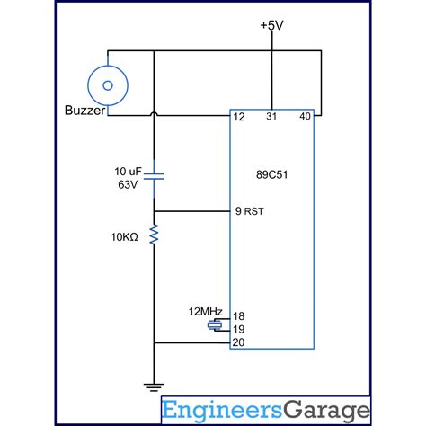 How To Generate Sound Using 8051 Microcontroller At89c51 Part 1845