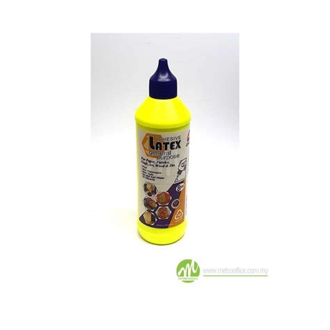Chun Be Chunbe Lt1122 Adhesive Latex Glue 8oz Metro Office Products