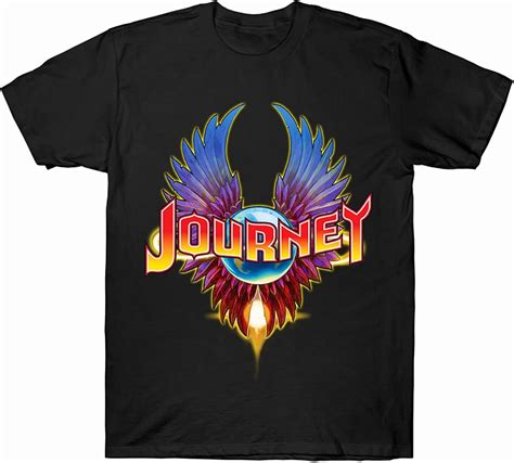 The Band Journey Logo Official Journey Band Logo T Shirt For Women And